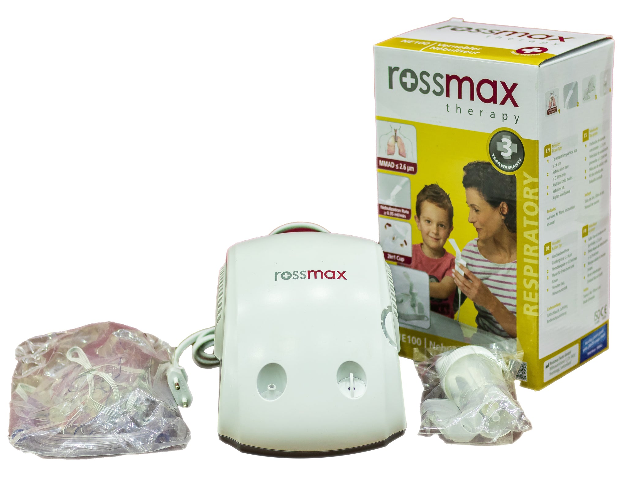Rossmax NA100 Piston Nebulizer – elkholoodmedical
